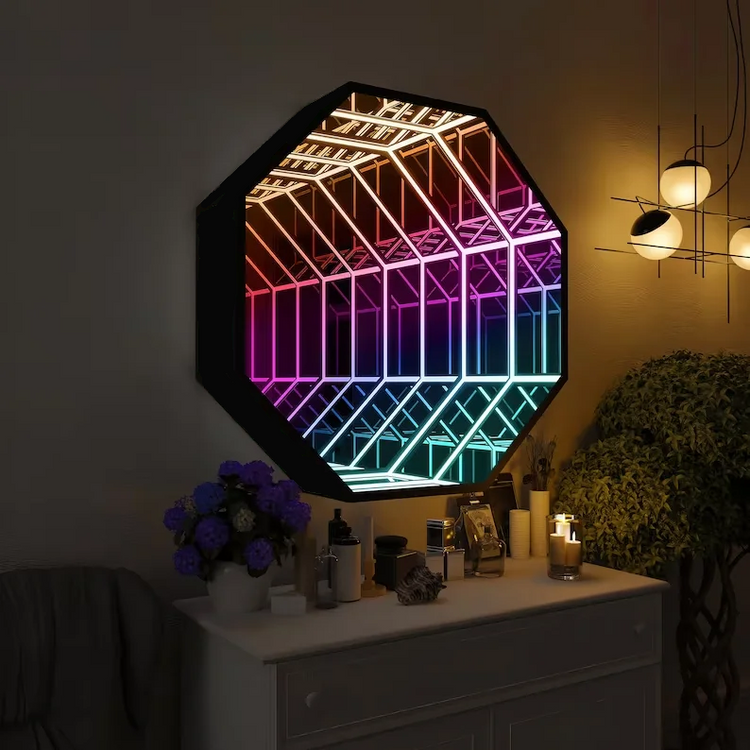 Infinity Mirrors | LED Illusion Mirrors for Walls & Décor – Neonific.co.uk